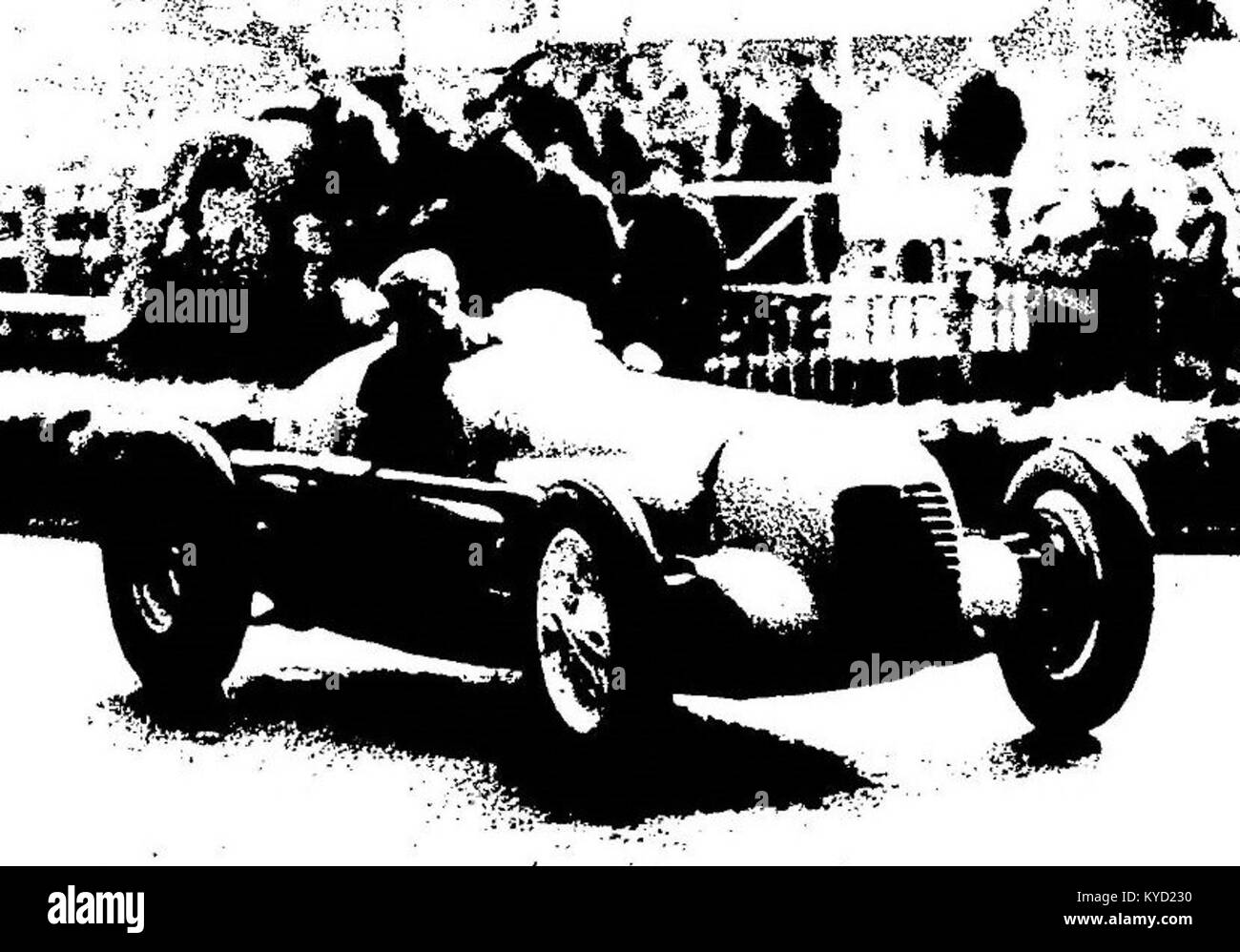 Philippe Etancelin, winner of the 1936 Grand Prix de Pau, is captured ...