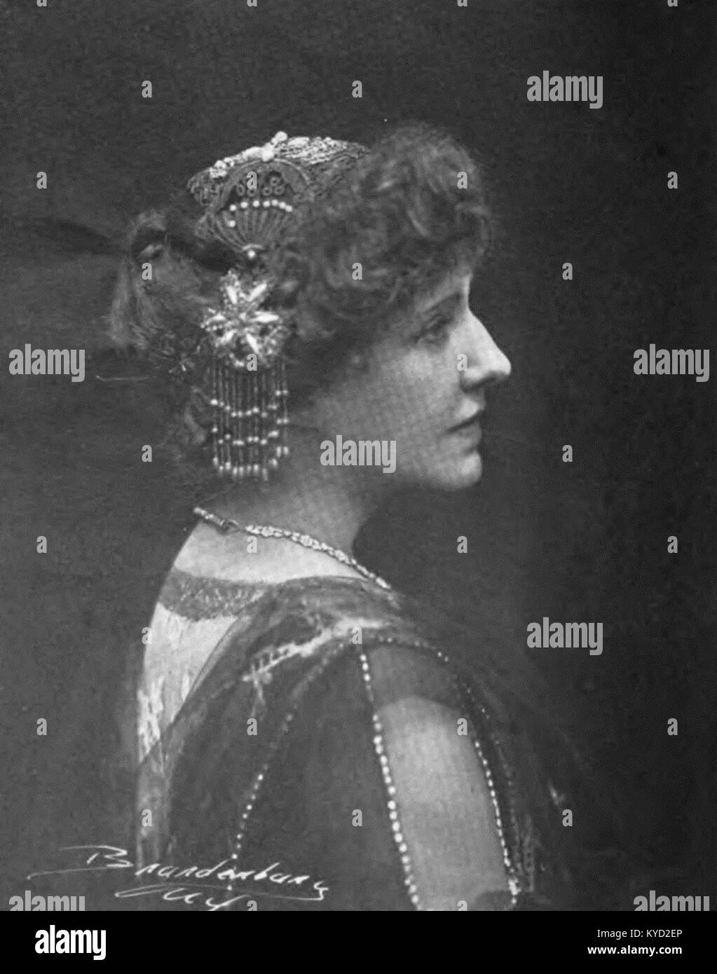A portrait of Amélie Rives Troubetzkoy, a notable figure known for her ...