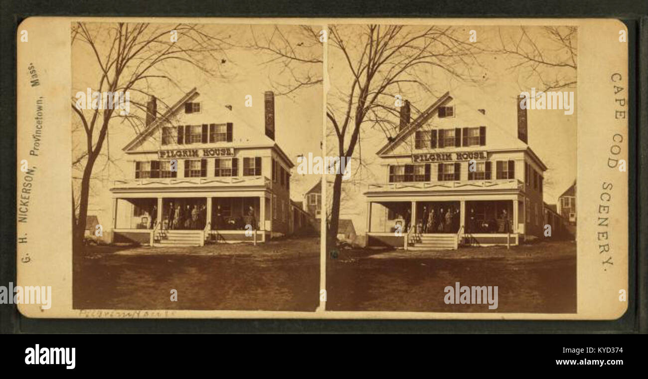 Pilgrim House, designed by George Hathaway Nickerson, is a historic ...
