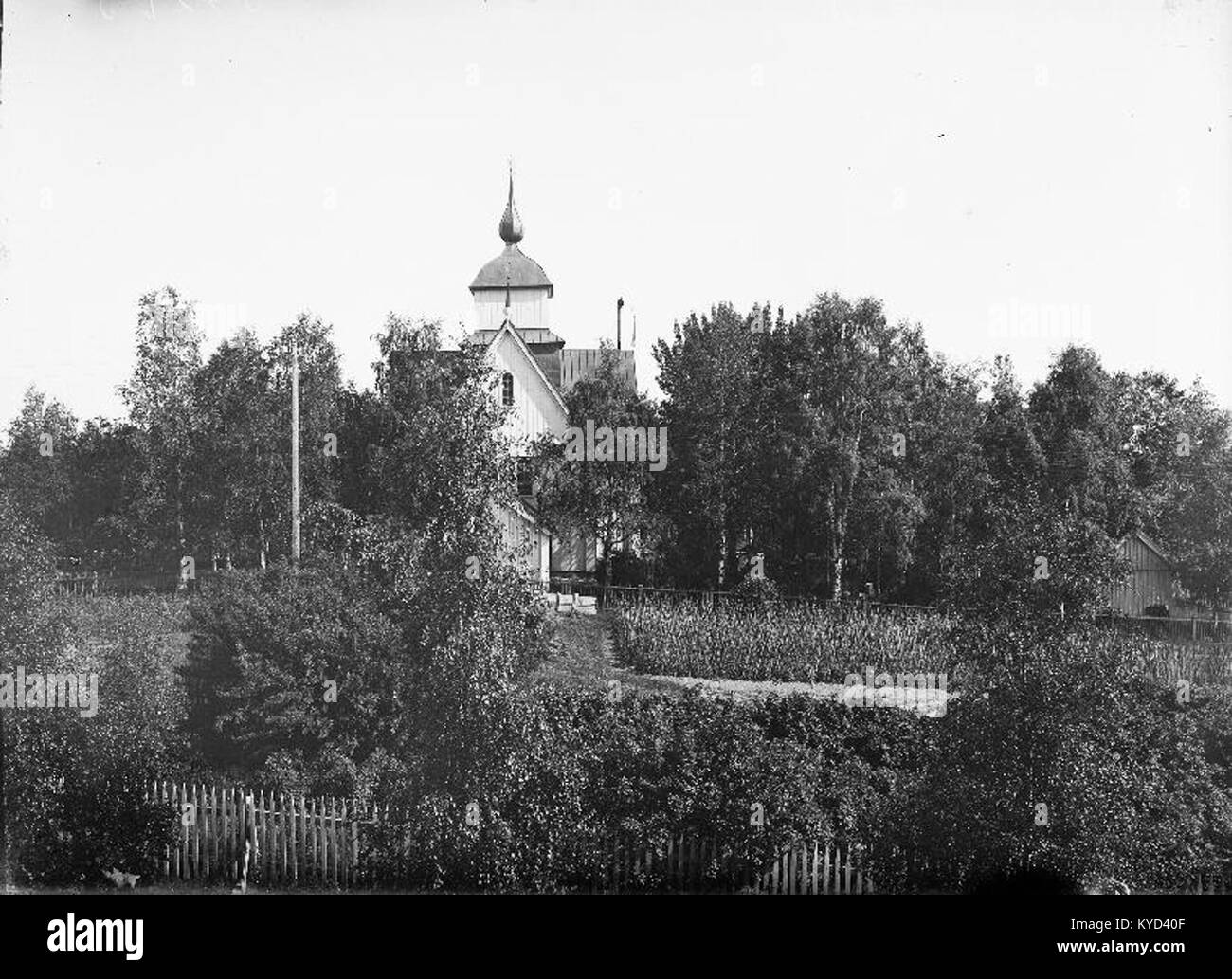 Image showing the exterior of Piteå City Church in Sweden, featuring ...