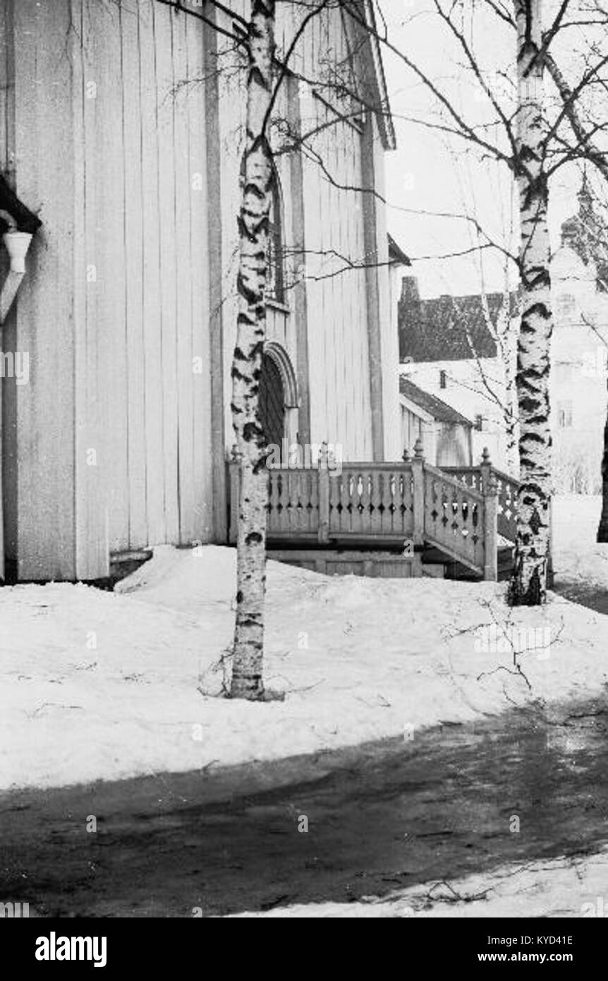 Photographic image of Piteå City Church in Piteå, Sweden, showing the ...