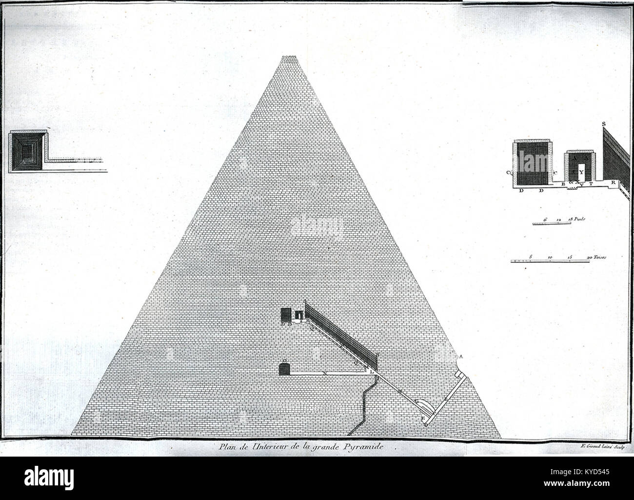 Egyptian pyramid plan hi-res stock photography and images - Alamy