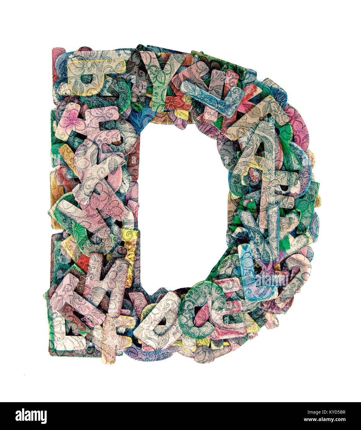 Lots of letters Cut Out Stock Images & Pictures - Alamy