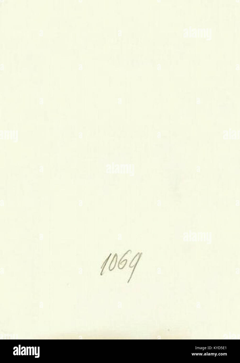 Pluschow, Wilhelm von (1852-1930) - n. 1069 verso Stock Photo - Alamy