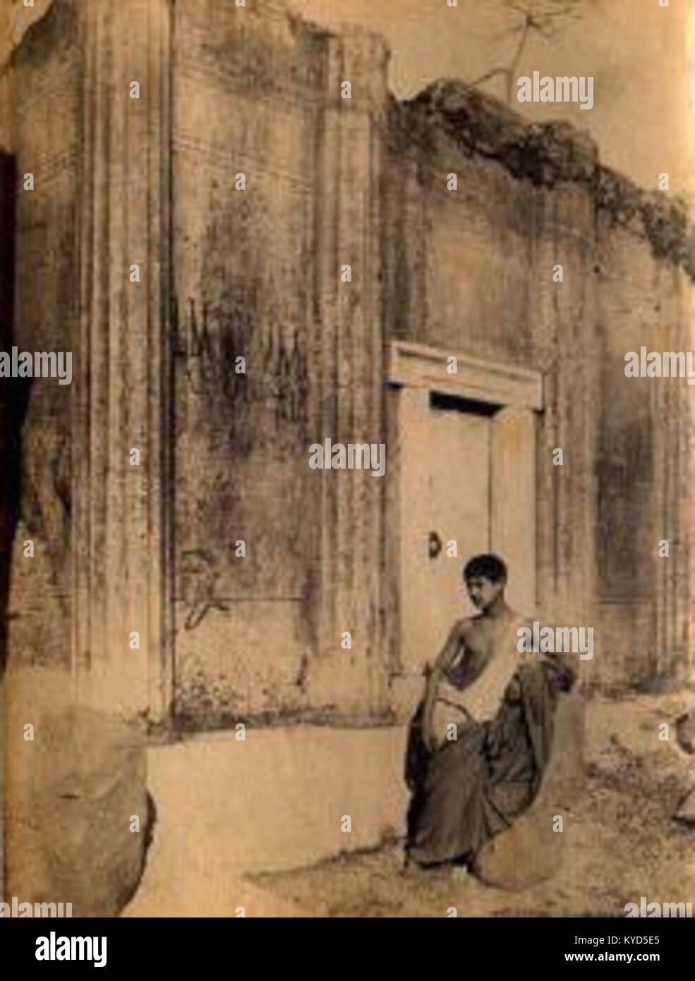 Pluschow, Wilhelm von (1852-1930) - n. 1162 - Pompei - 31d Stock Photo ...