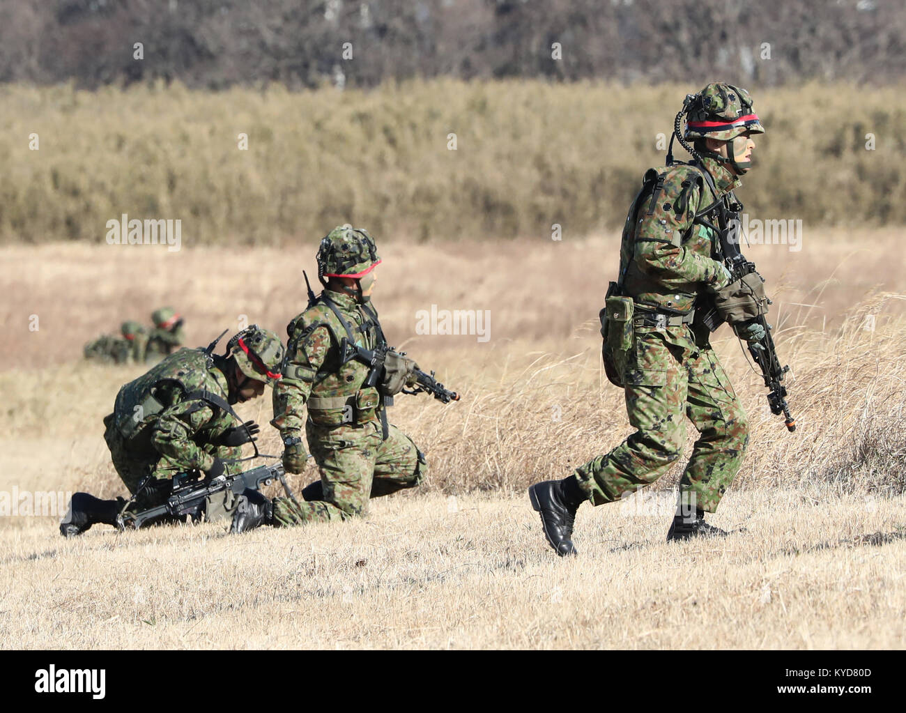 January 12, 2018, Narashino, Japan - Japanese Ground Self Defense ...