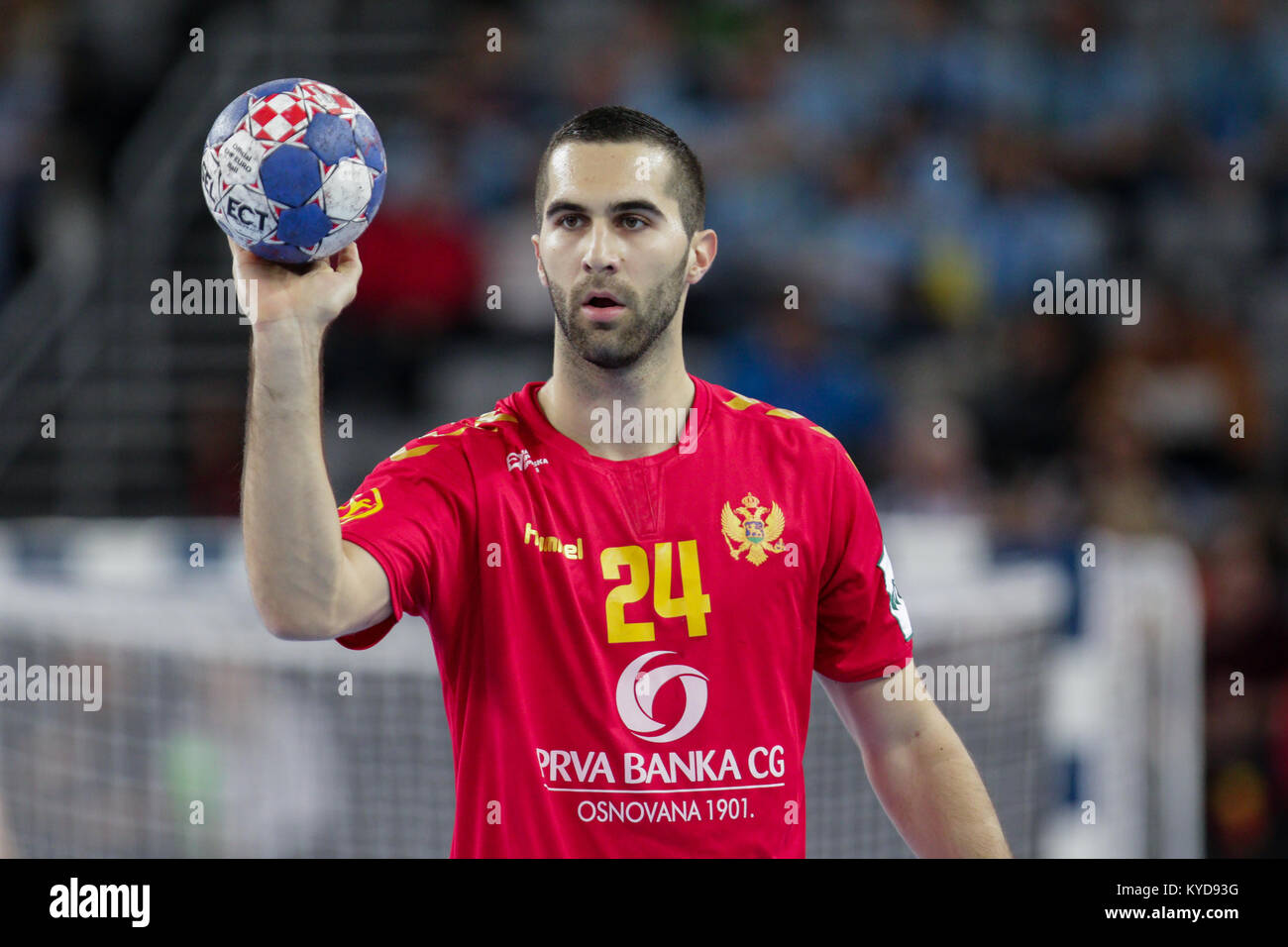 Zagreb, Croatia. 13th January, 2018. European Championships in Men's ...