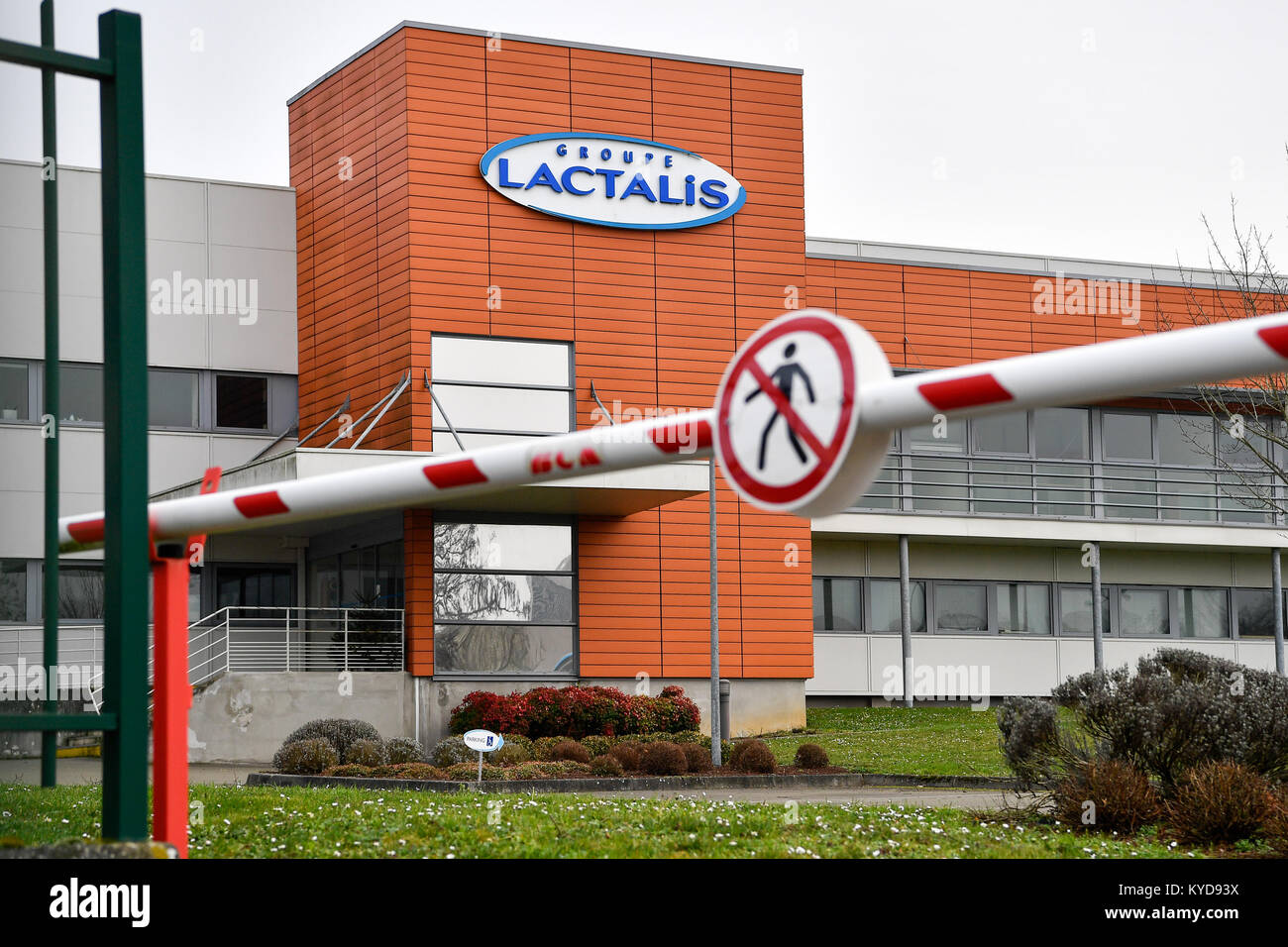Laval. 14th Jan, 2018. Photo taken on Jan. 14, 2018 shows the ...