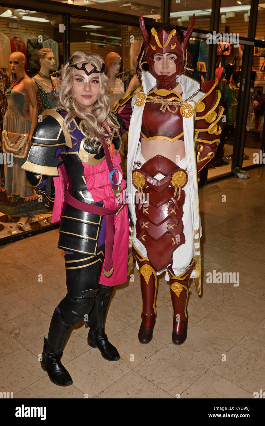 MIAMI, FL - JANUARY 13: Cosplayers attend the Paradise City Comic Con ...