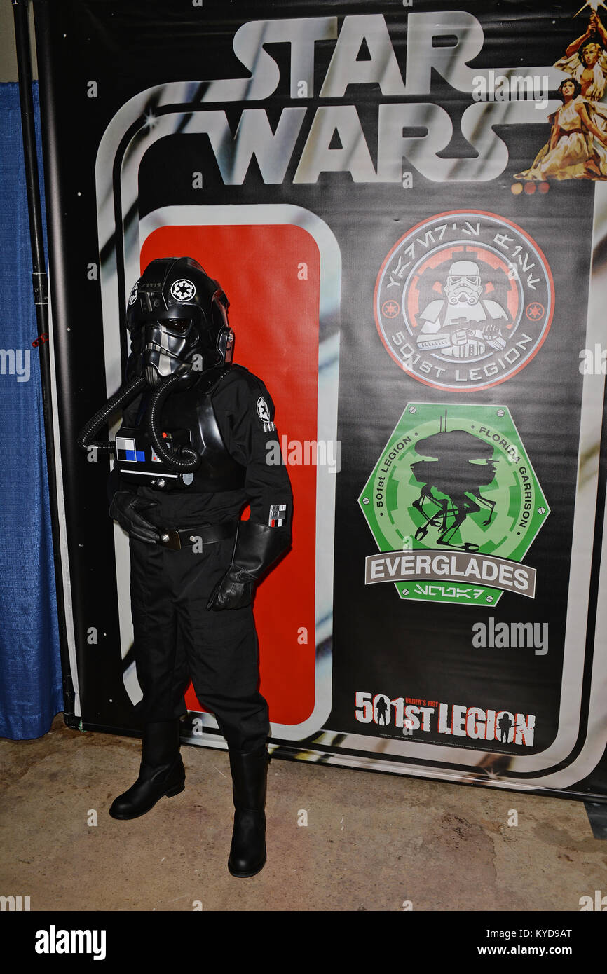 MIAMI, FL - JANUARY 13: Cosplayer attends the Paradise City Comic Con ...