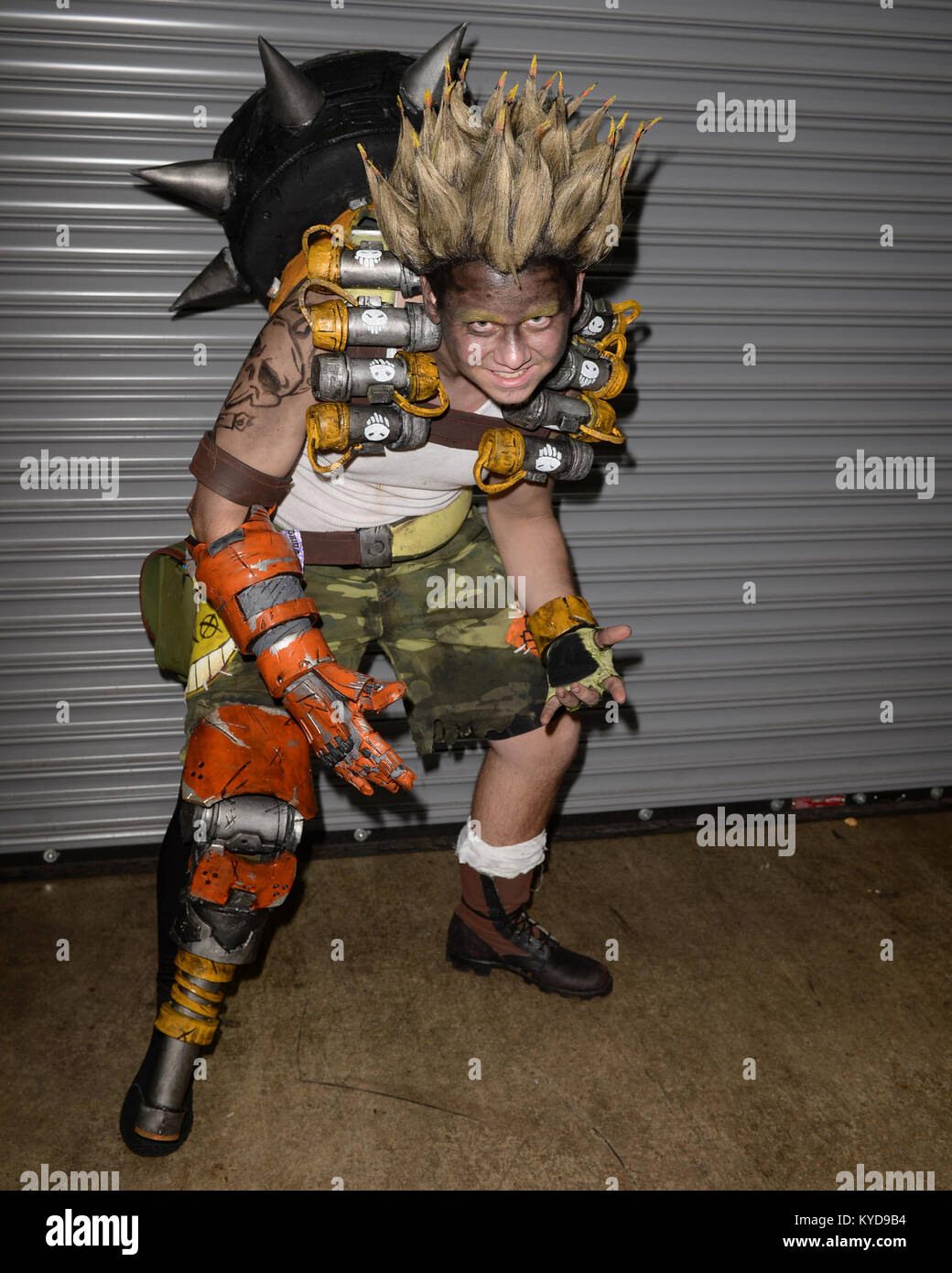 MIAMI, FL - JANUARY 13: Cosplayer attends the Paradise City Comic Con ...
