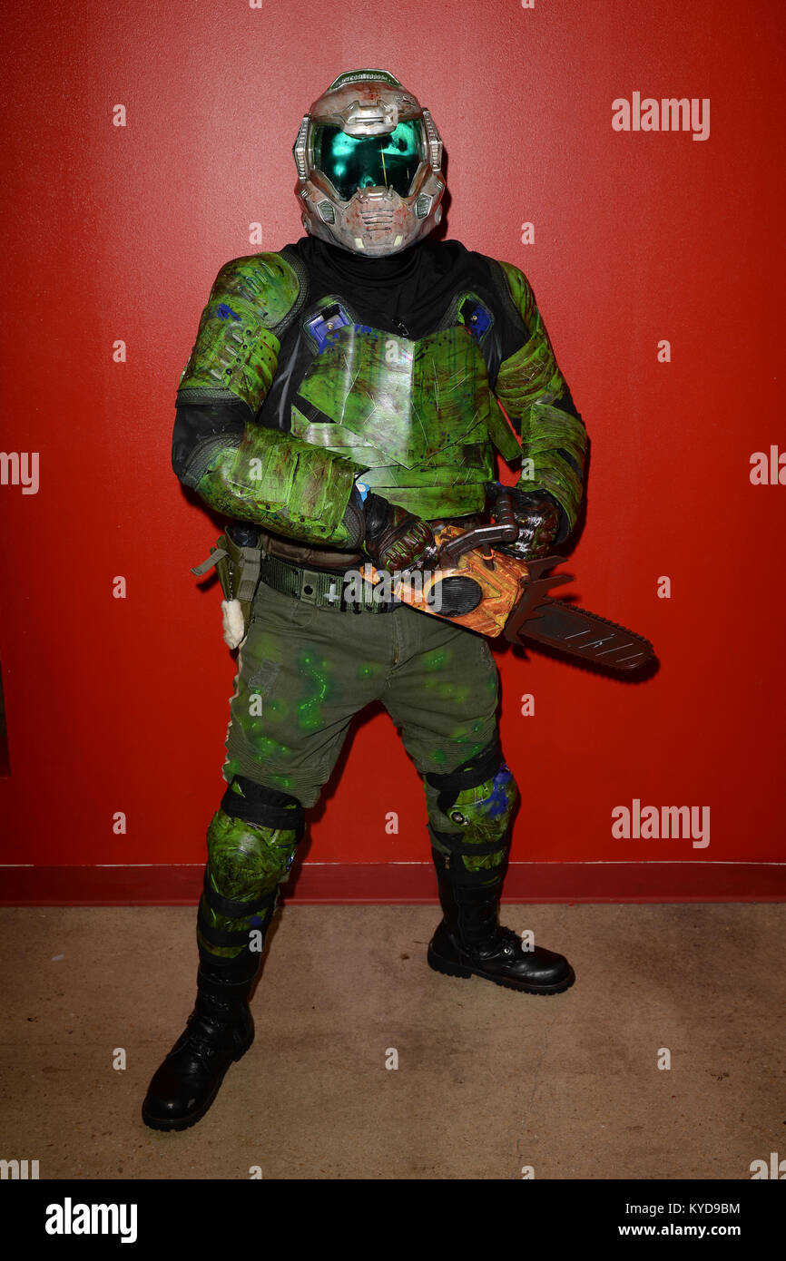 MIAMI, FL - JANUARY 13: Cosplayer attends the Paradise City Comic Con ...