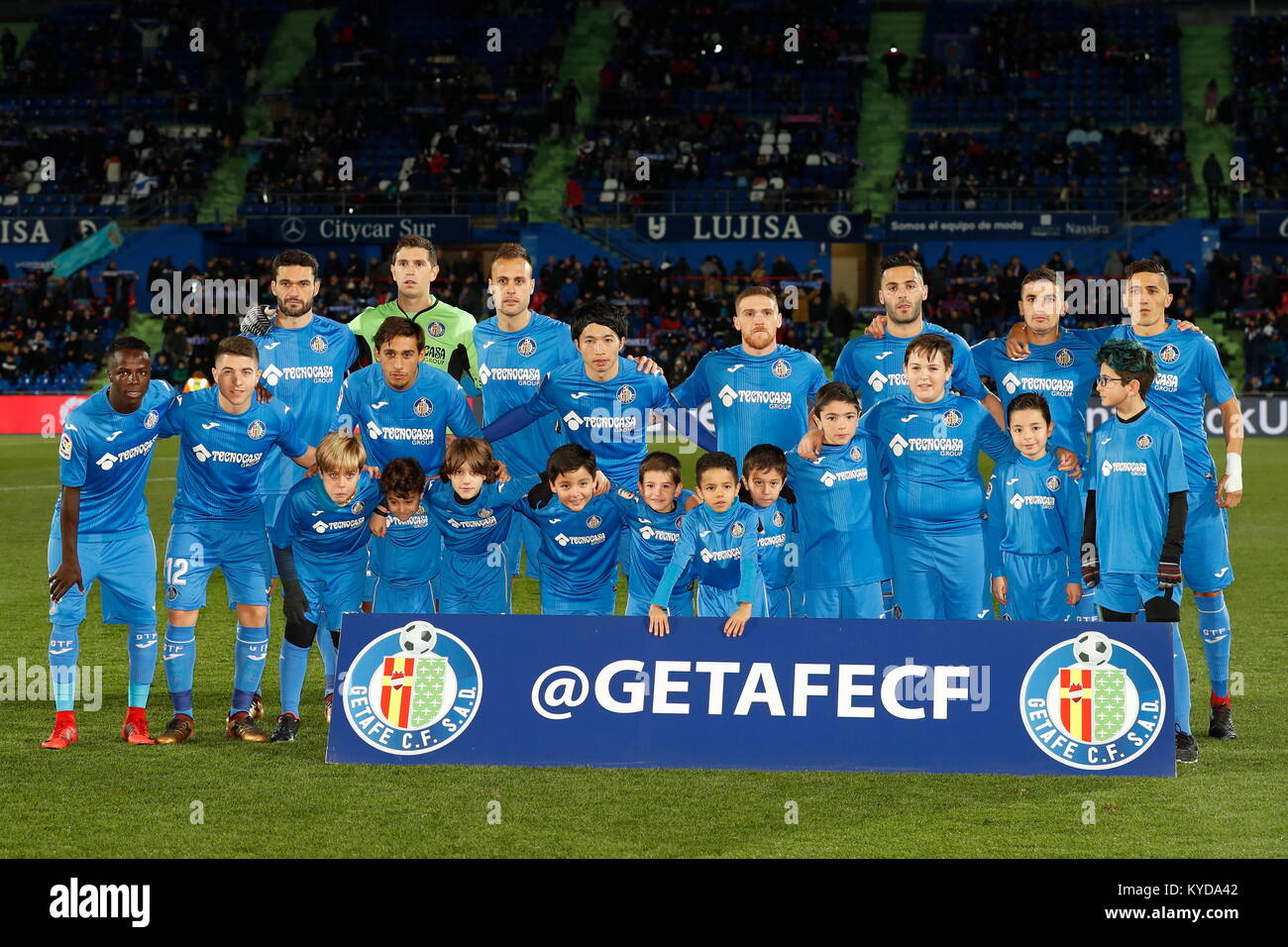 Getafe team group hi-res stock photography and images - Alamy
