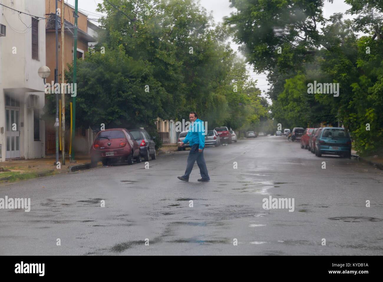 Buenos Aires, Argentina. 14th, January 2018. Many days of bad weather ...