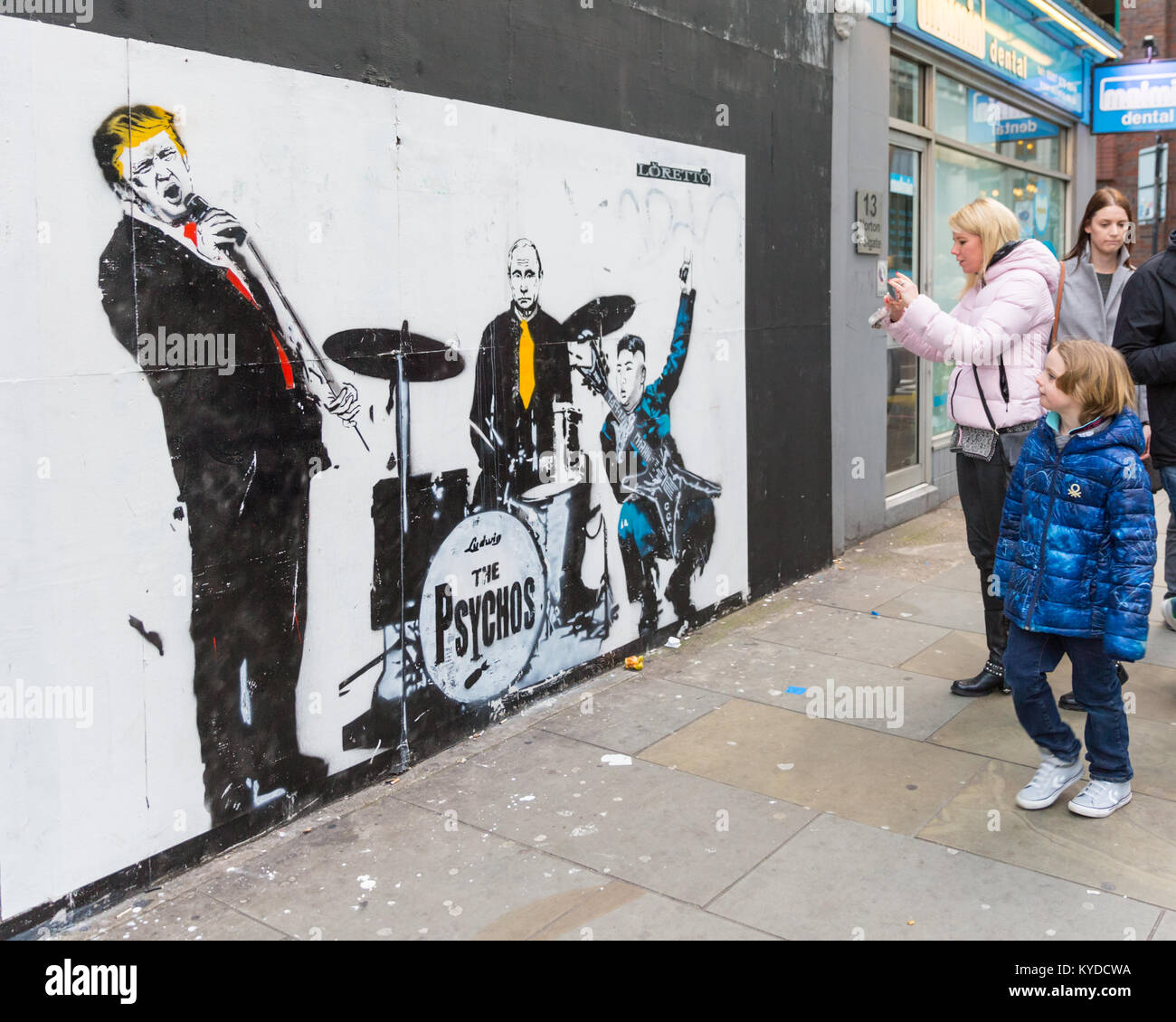 Loretto graffiti art hi-res stock photography and images - Alamy