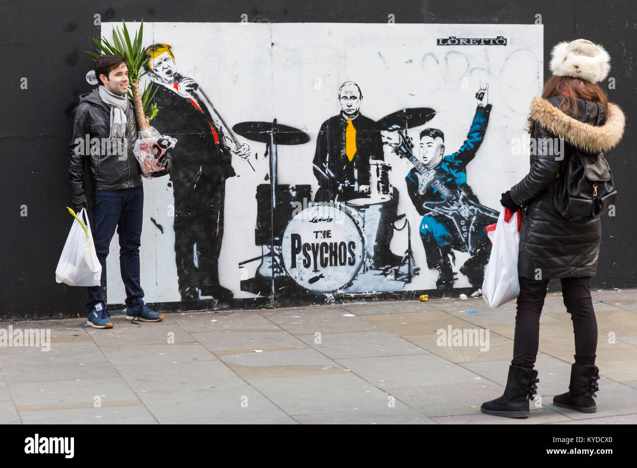 Loretto graffiti art hi-res stock photography and images - Alamy