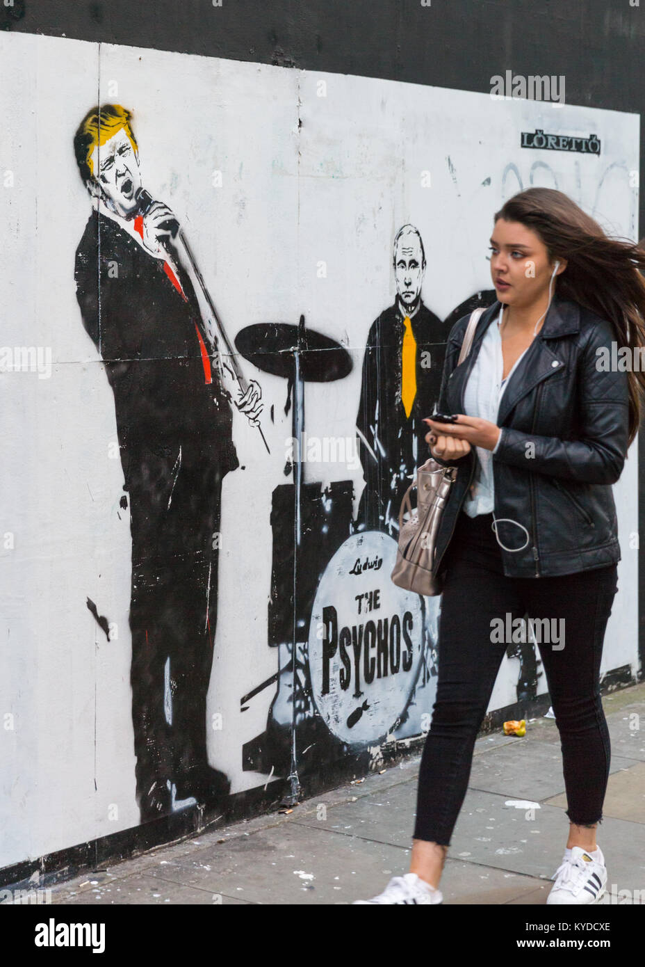 Loretto graffiti hi-res stock photography and images - Alamy