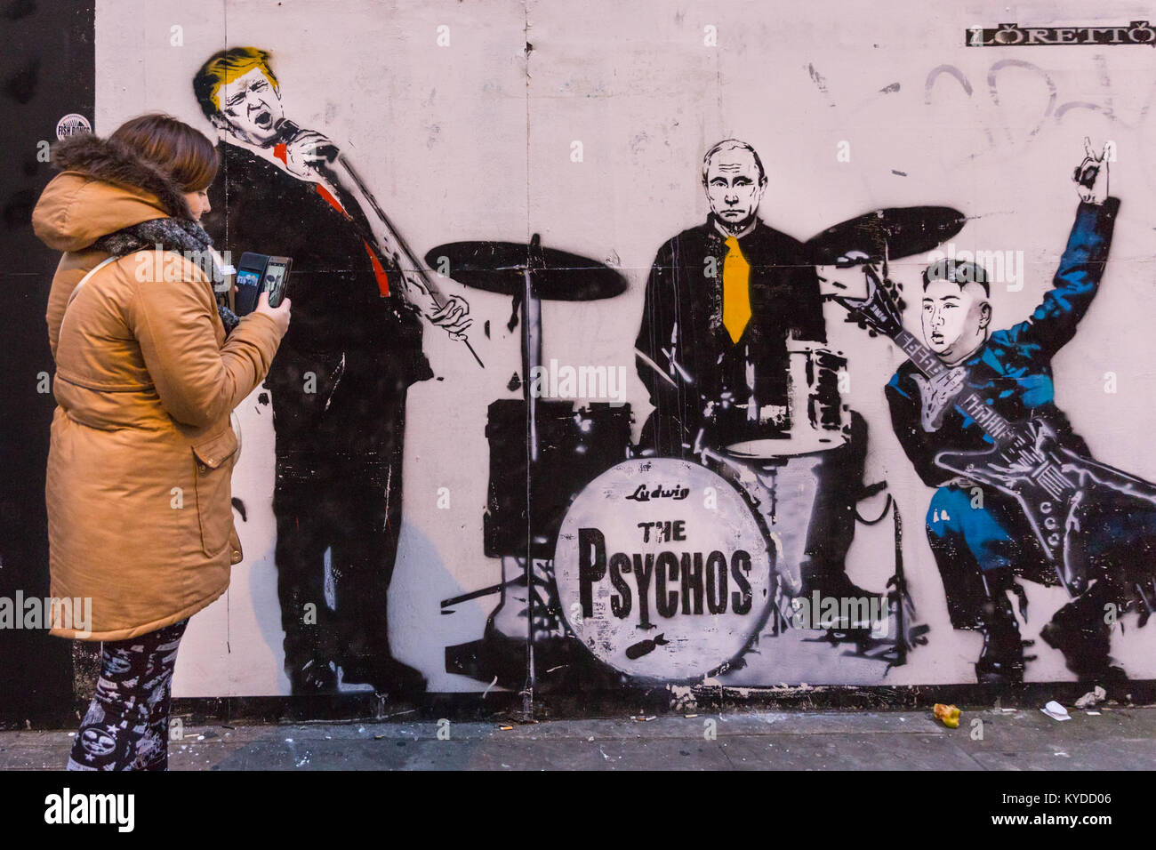 Loretto street artist hi-res stock photography and images - Alamy