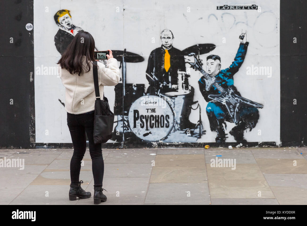 Loretto graffiti art hi-res stock photography and images - Alamy