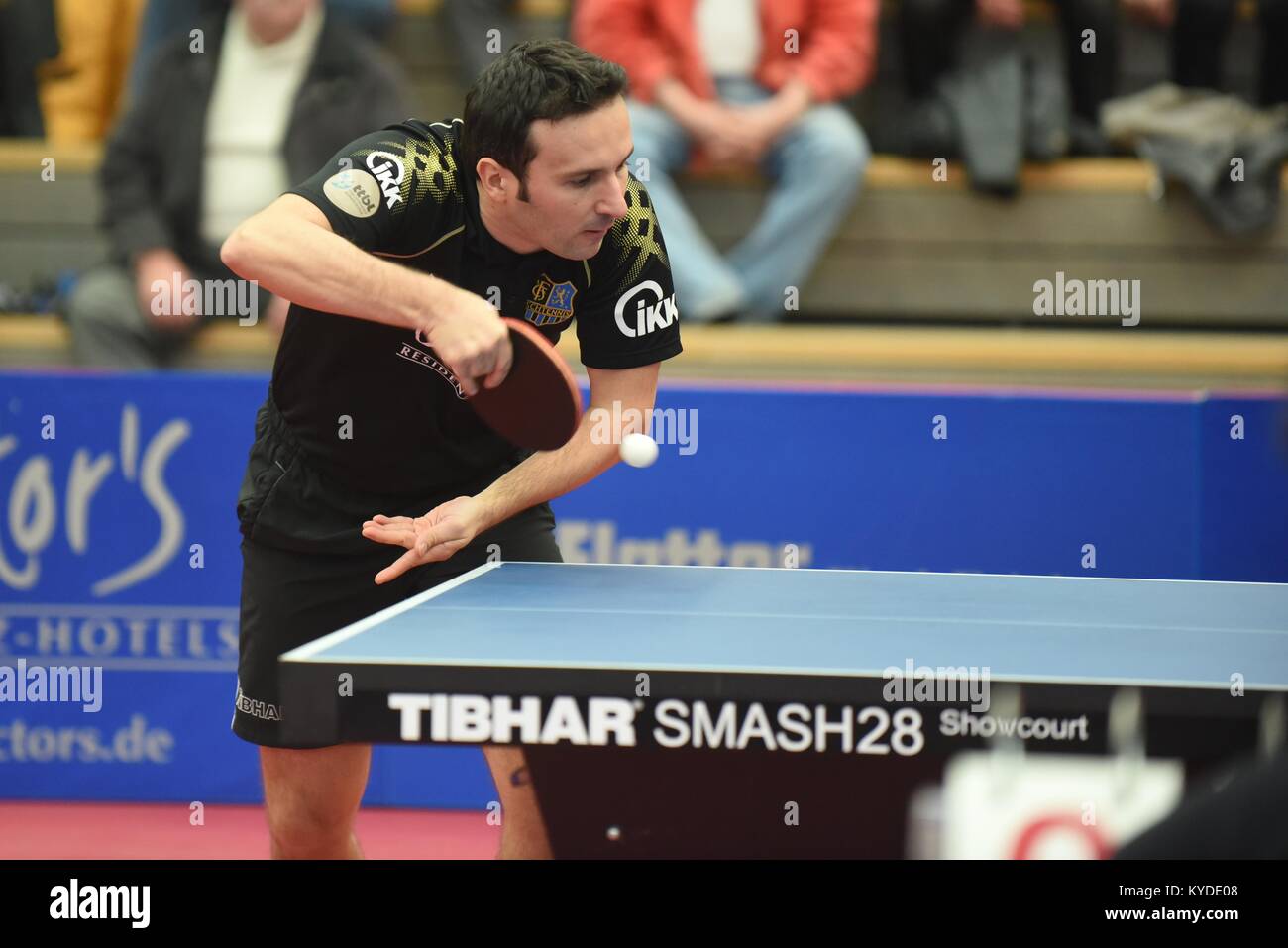 Bojan Tokic plays against Kilian Ort (not pictured Stock Photo - Alamy