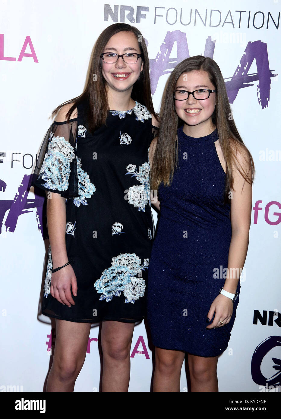 New York City, New York, USA. 14th Jan, 2018. Teenage co-CEO's ...