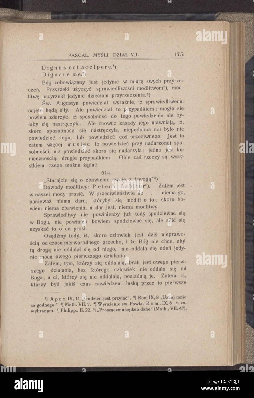 'PL Blaise Pascal-Mysli 203' is a historical work focusing on the ...