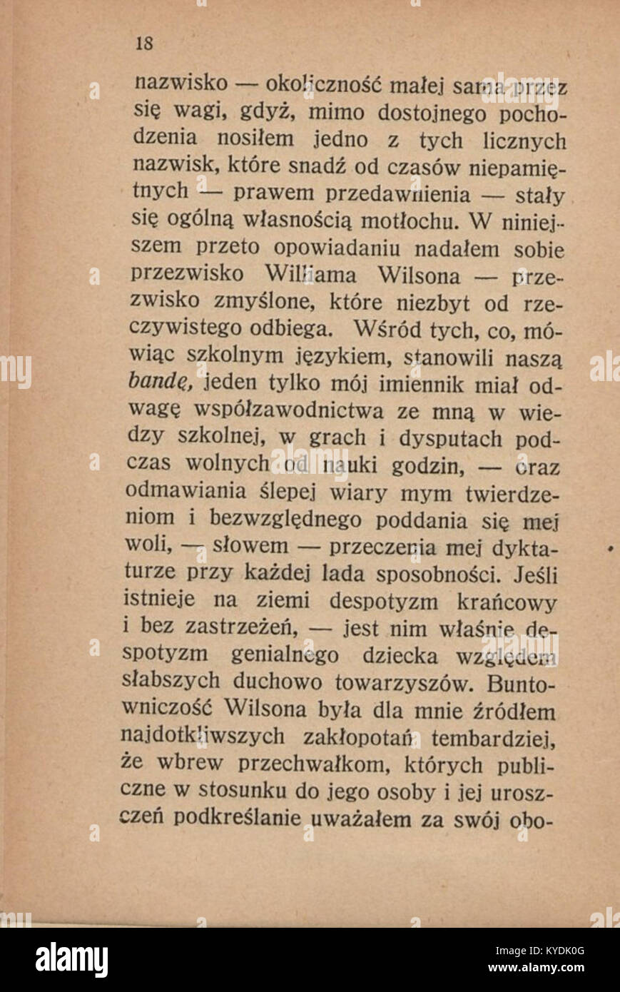 This volume of Edgar Allan Poe's 'Extraordinary Tales' in Polish ...