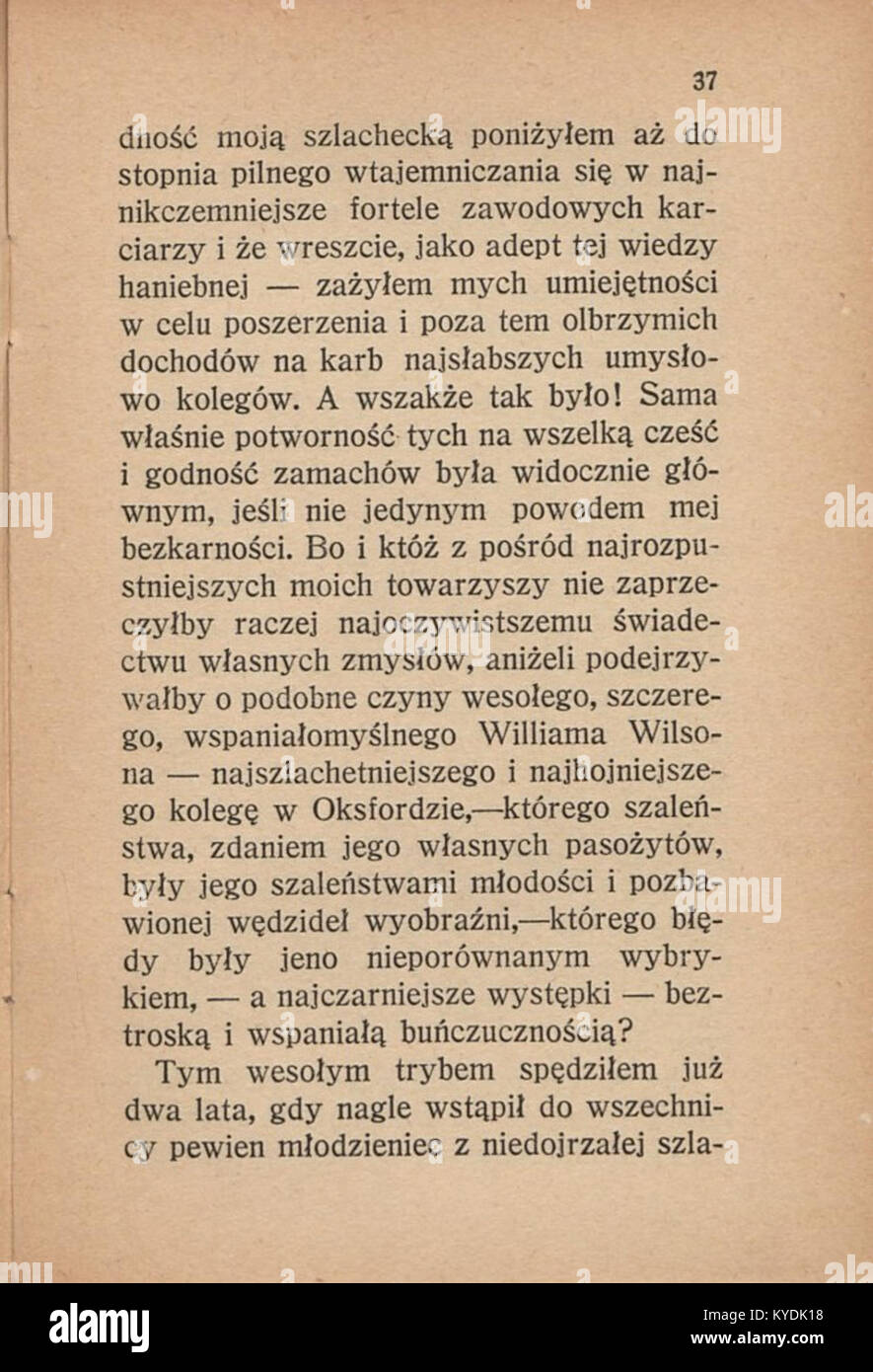 A Polish edition of Edgar Allan Poe's 'Extraordinary Tales,' Volume II ...