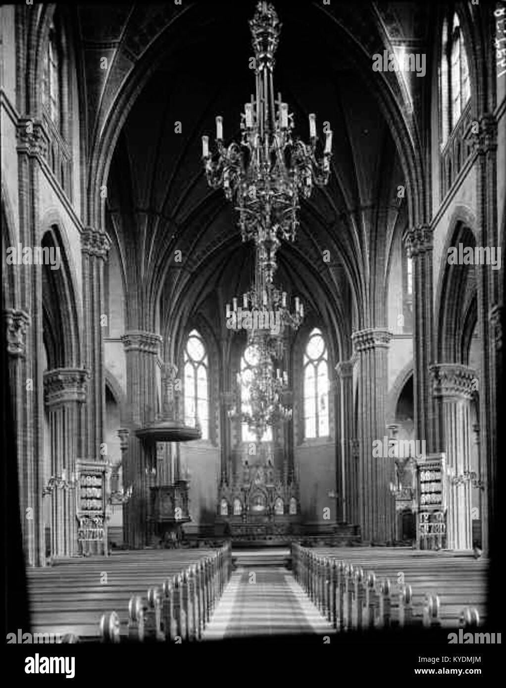 A photograph of Gustav Adolf’s Church in Sundsvall, Sweden ...