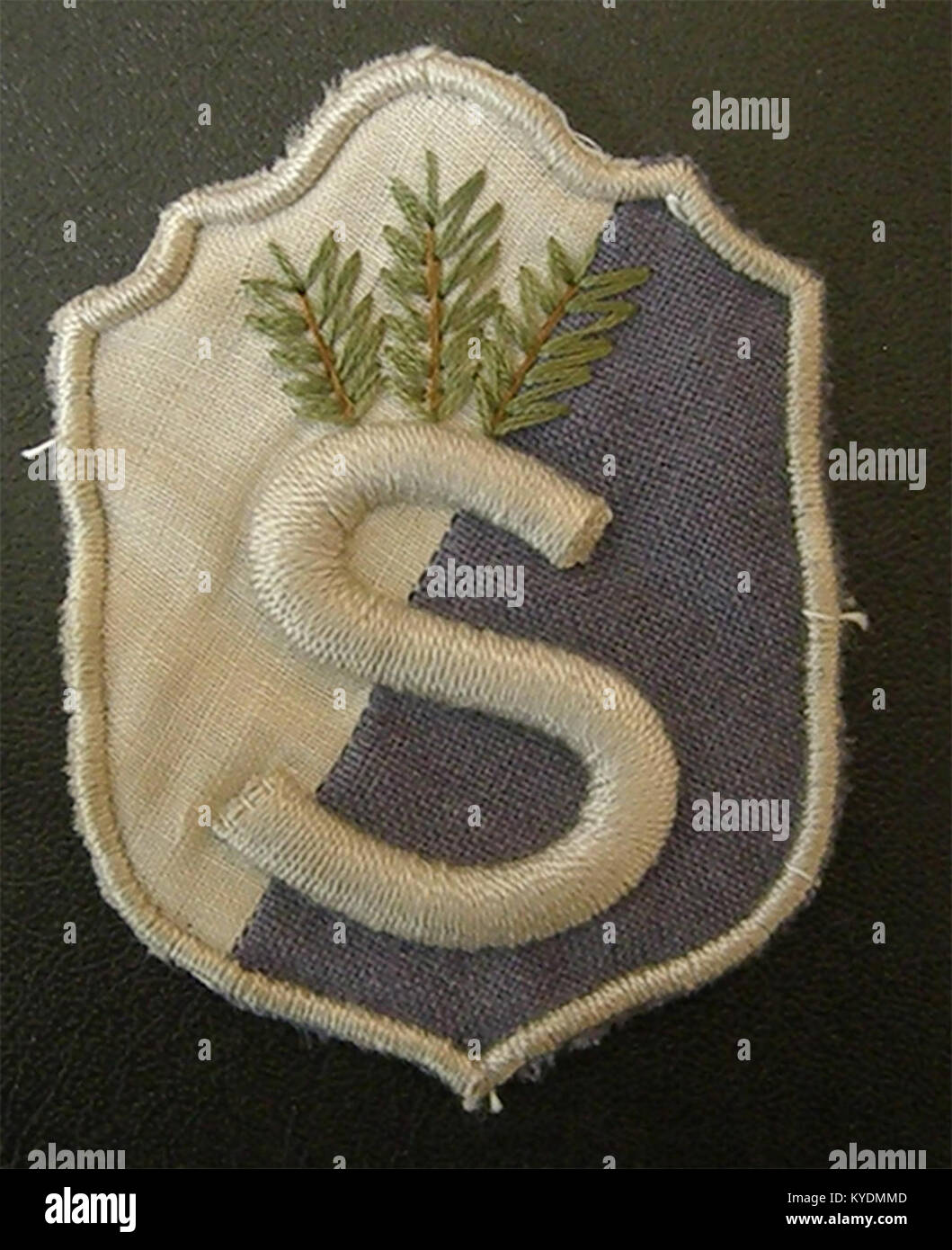 The Suojeluskunnan k?sivarsikilpi, or arm shield, was used by Finnish ...