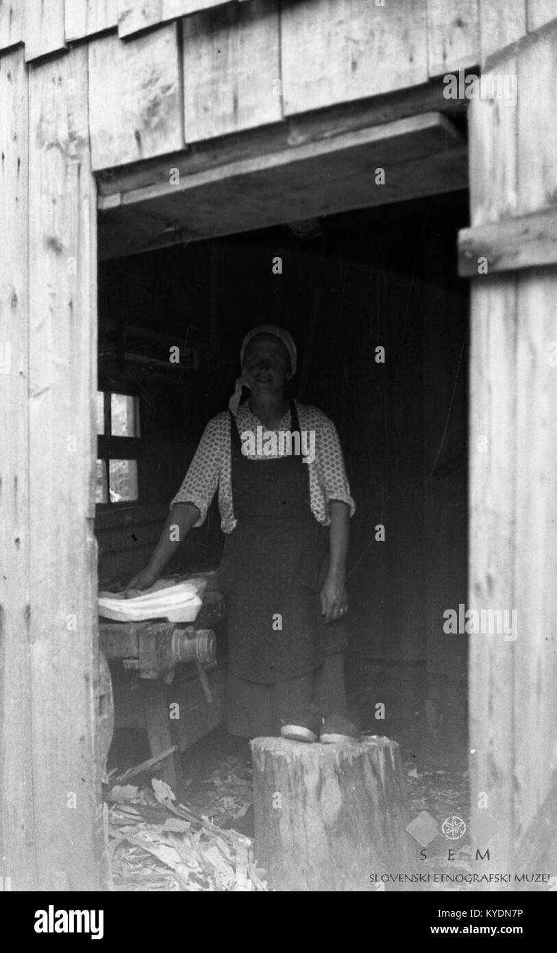 Sv. Vid, 'pri Hodman', 'verkštat' (delavnica) 1963 Stock Photo - Alamy
