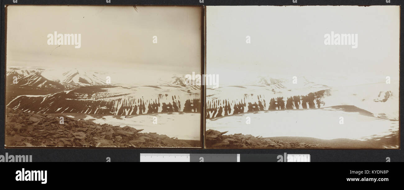 Fjell og breer pa svalbard dokumentasjonsfotografi hi-res stock ...