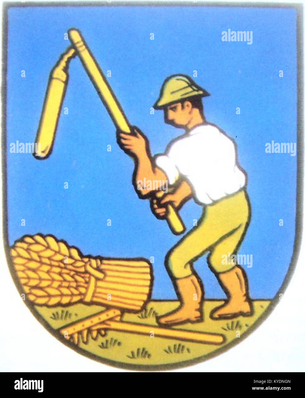 The coat of arms of Svinov, a district of Ostrava in the Czech Republic ...