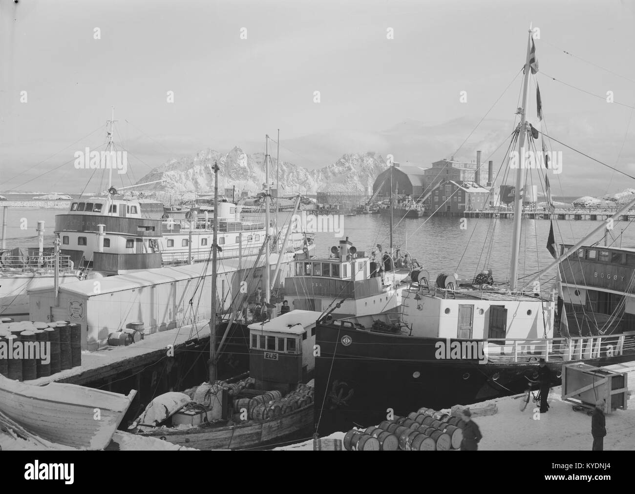 This image features Svolvær, a town in Norway, known for its stunning ...