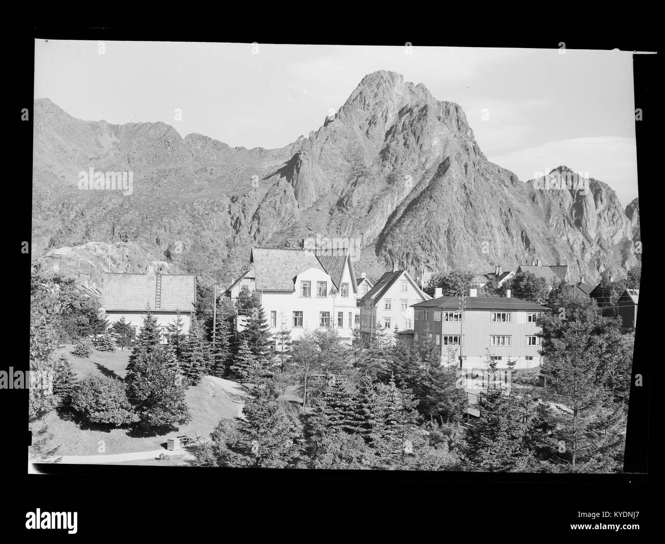 Village in archipelago Black and White Stock Photos & Images - Alamy