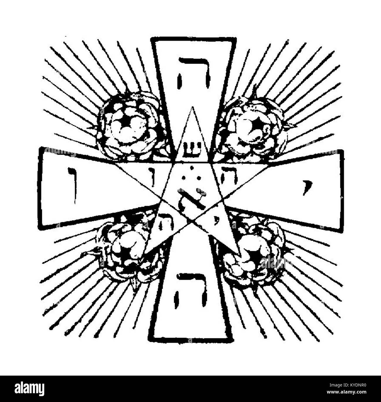 Occult art illustration Black and White Stock Photos & Images - Alamy