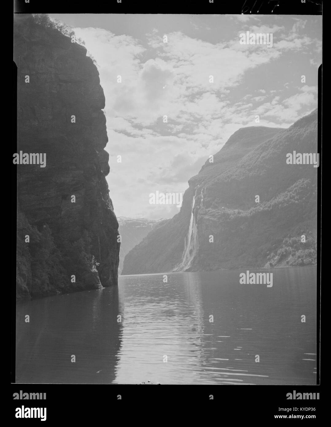 This title references a photograph taken of the Seven Sisters waterfall ...
