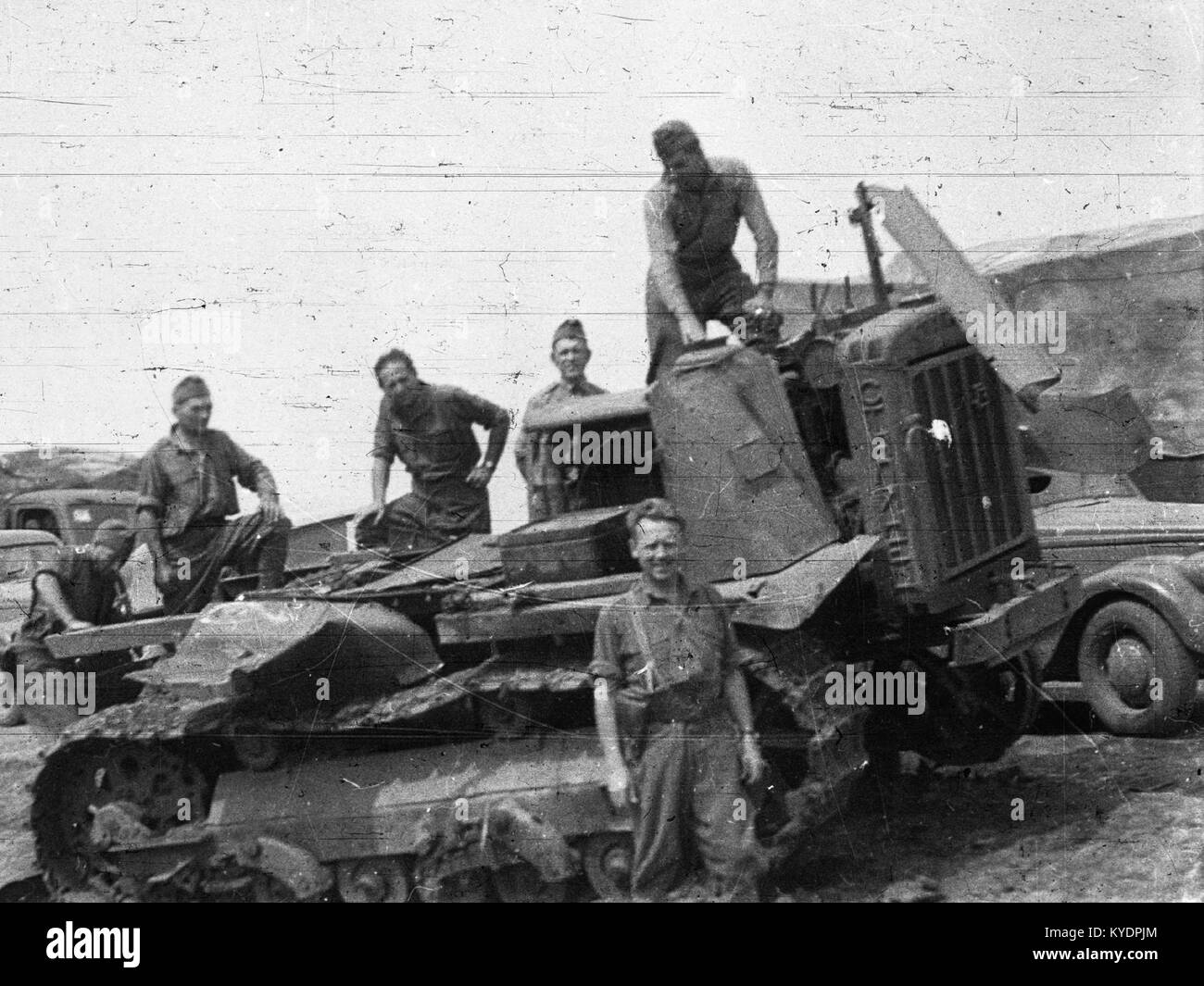 Soviet tractor hi-res stock photography and images - Alamy