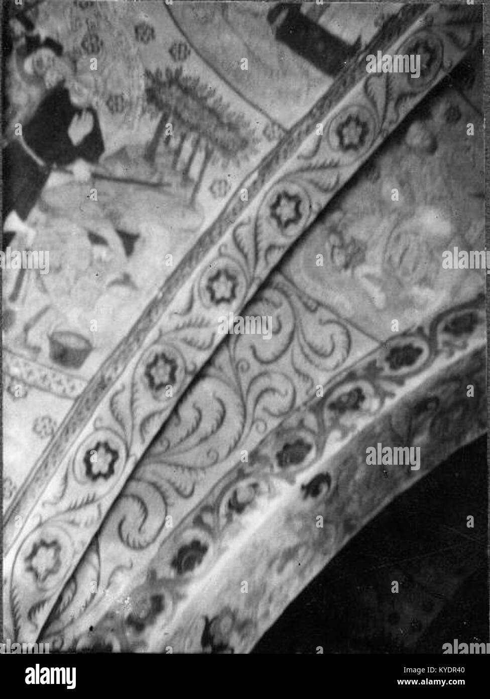 Famous wall painting Black and White Stock Photos & Images - Alamy