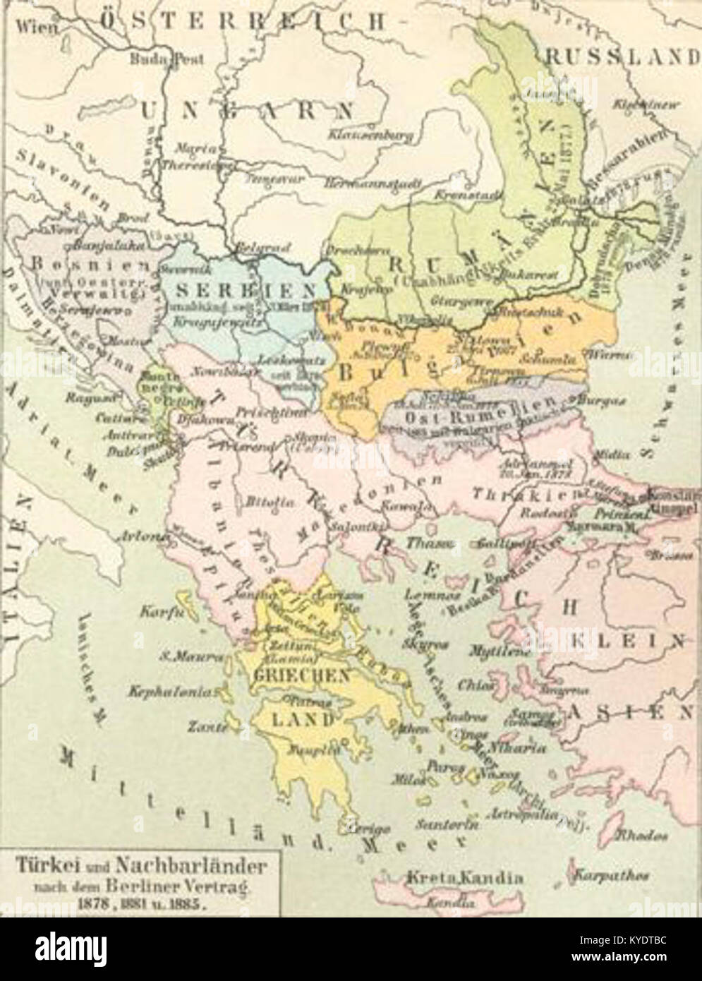 A map or document illustrating Turkey and its neighboring countries ...