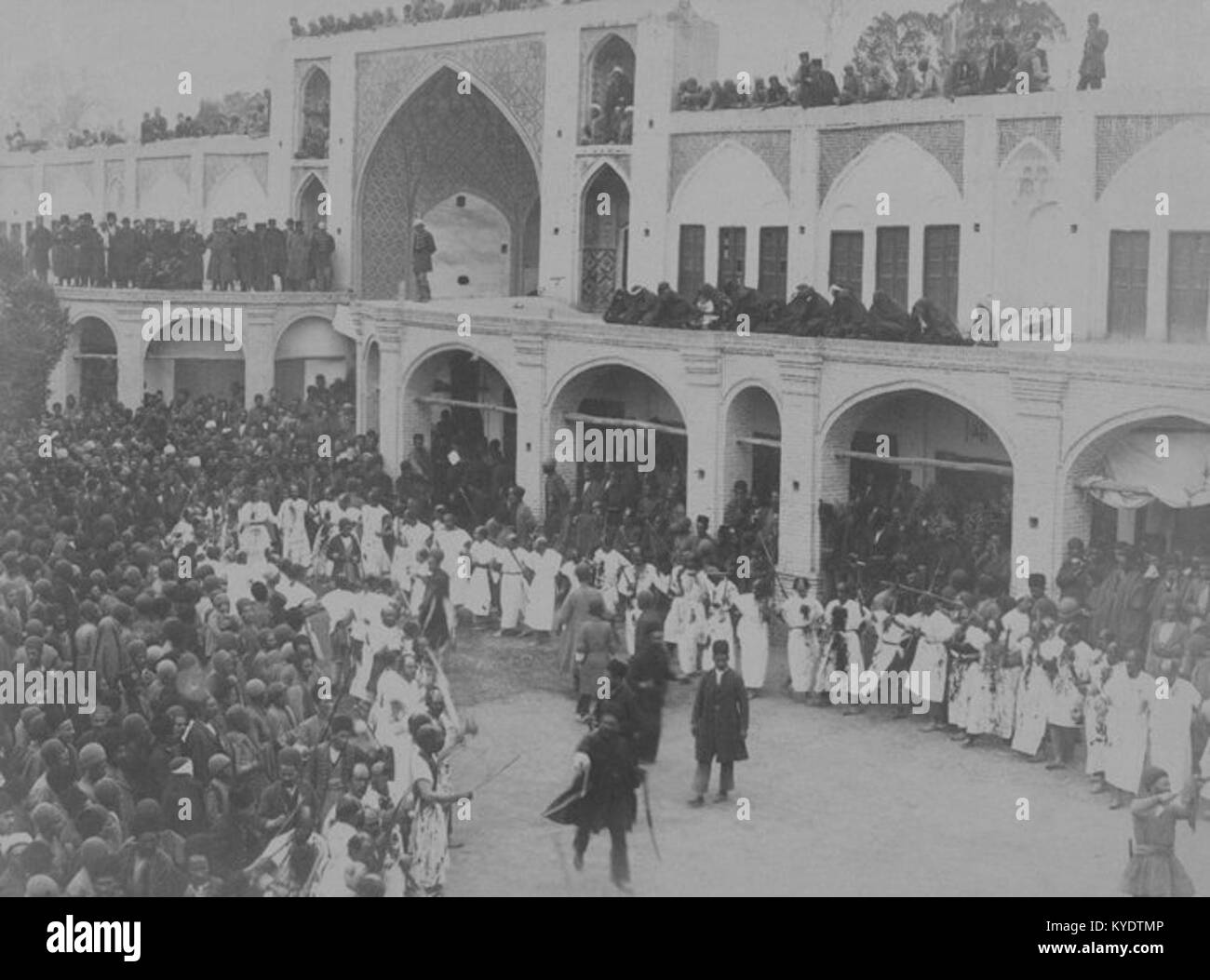 Ta'zieh is a traditional Iranian theatrical performance, and Tekyeh ...
