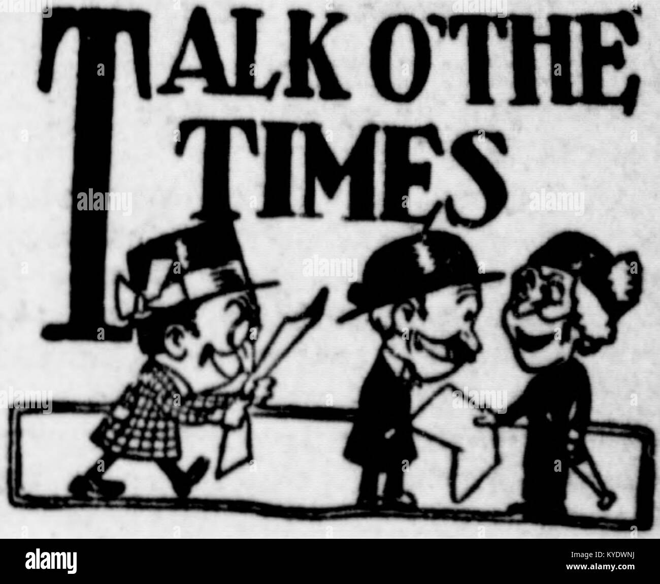Old times cartoon Black and White Stock Photos & Images - Alamy