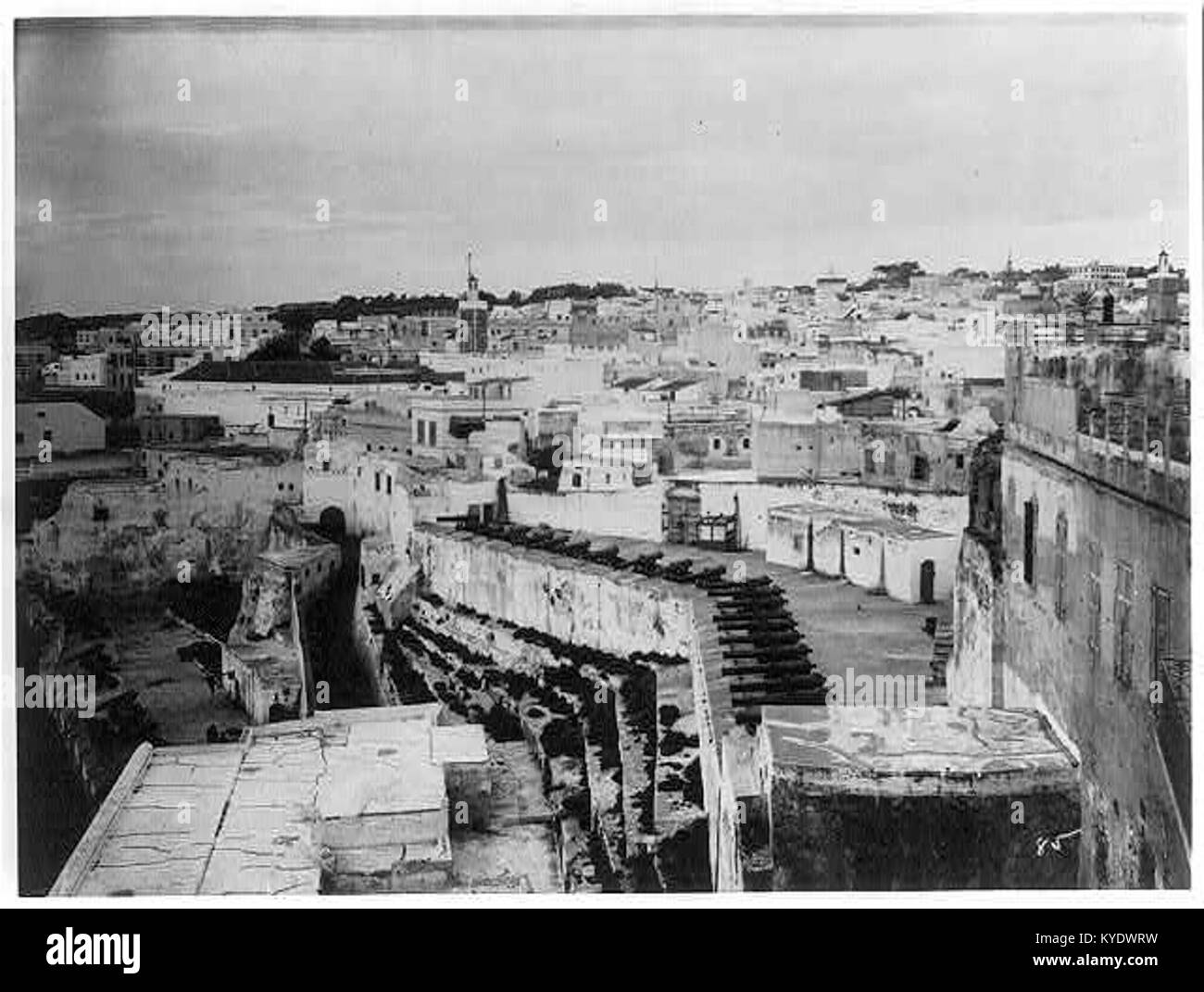 Morocco tangier city view Black and White Stock Photos & Images - Alamy