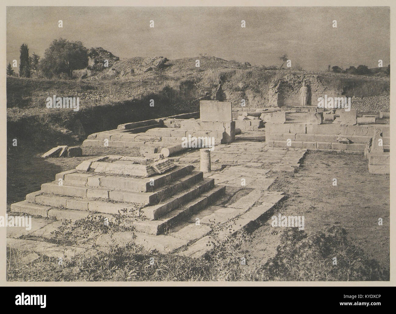 A 1919 image by Daniel Baud-Bovy and Frédéric Boissonnas showing the ...