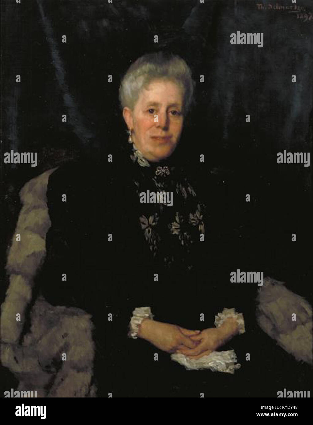 Rosalie Maria Wertheim-Wertheim’s 1897 portrait by Thérèse Schwartze ...