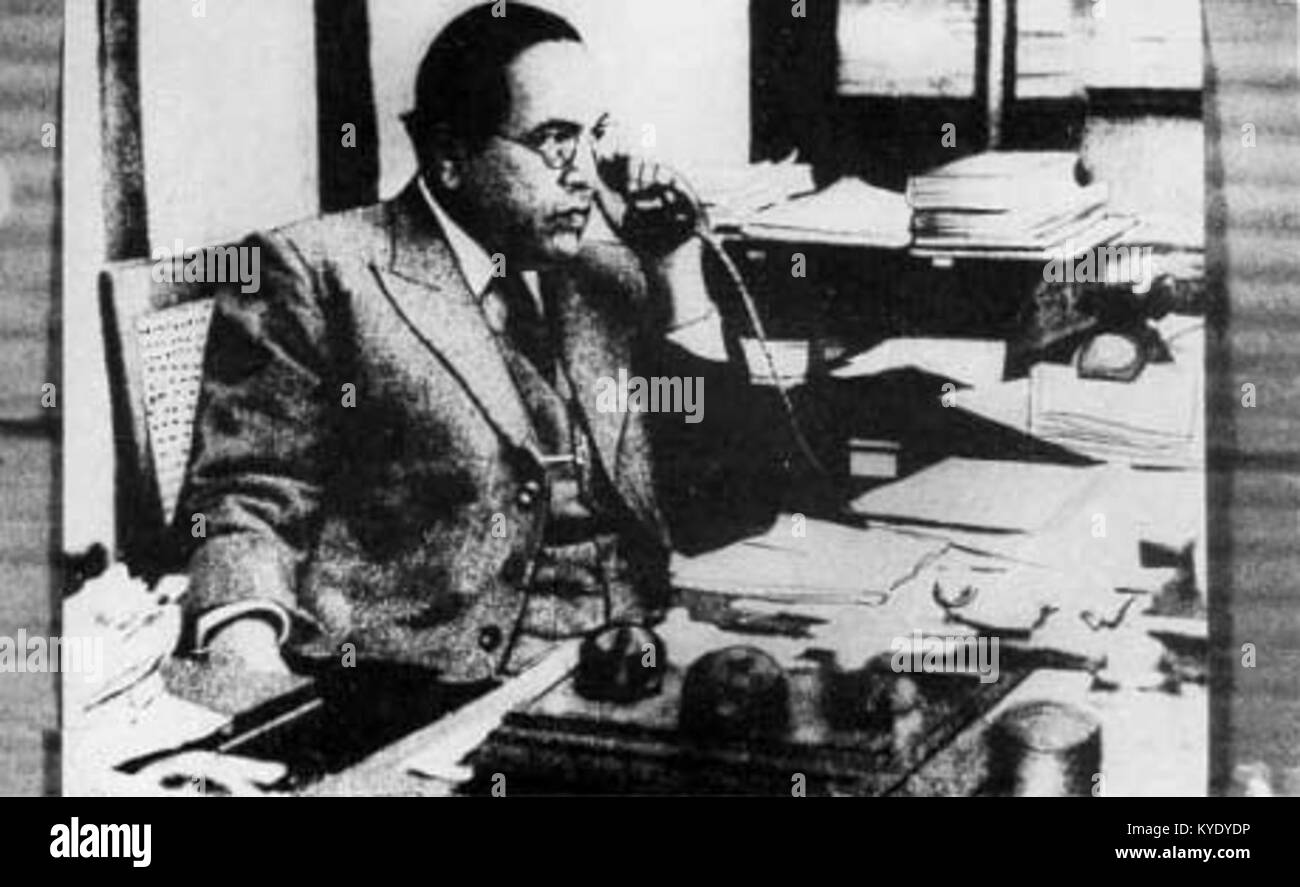 An image depicting the 'Father of the Constitution' at work in the ...