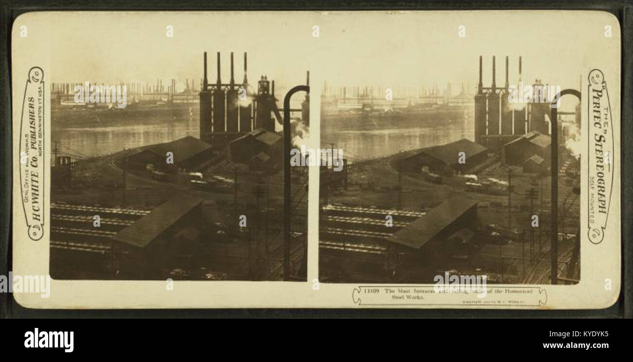 The blast furnaces and rolling mills of the Homestead Steel Works, by H ...