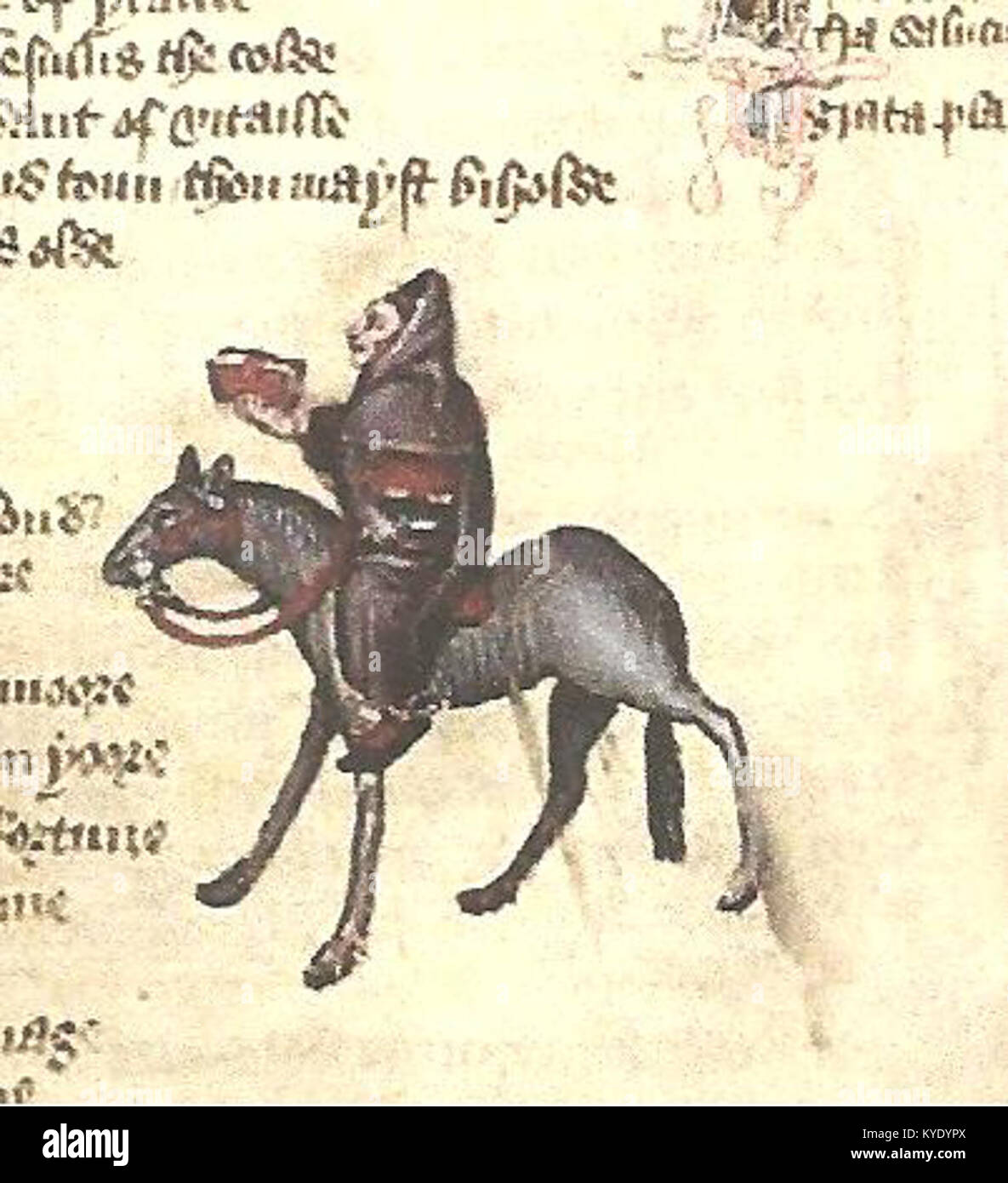 Canterbury tales chaucer ellesmere hi-res stock photography and images ...