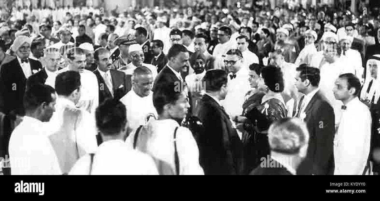 The Egyptian Embassy in India holds a party in honor of Abdel Nasser’s ...