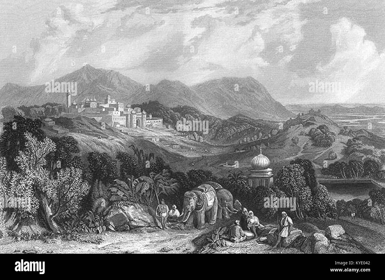 19th c fort Black and White Stock Photos & Images - Alamy